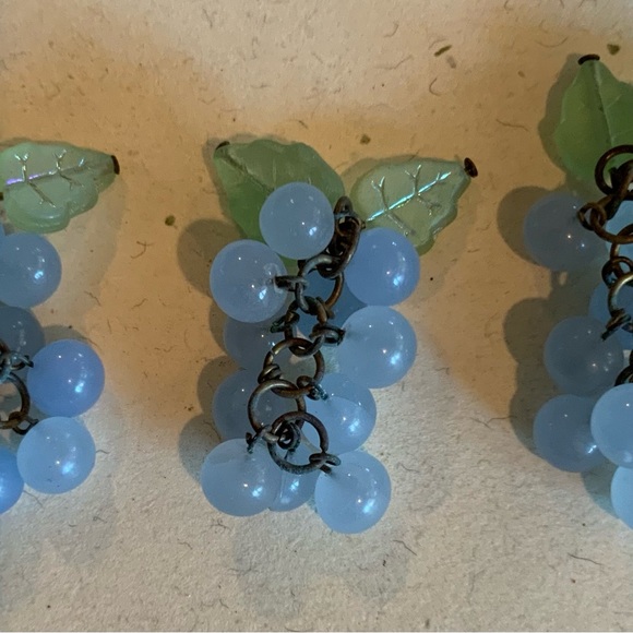 Other | Only Lot3 Vintage Milk Glass Grape Clusters | Poshmark